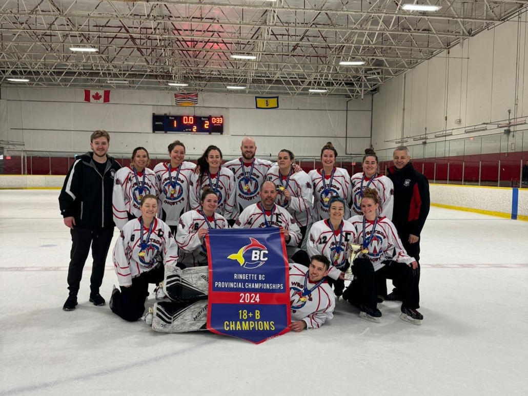 2024 Provincial Club and 18+ (B) Championships - RESULTS - Ringette BC